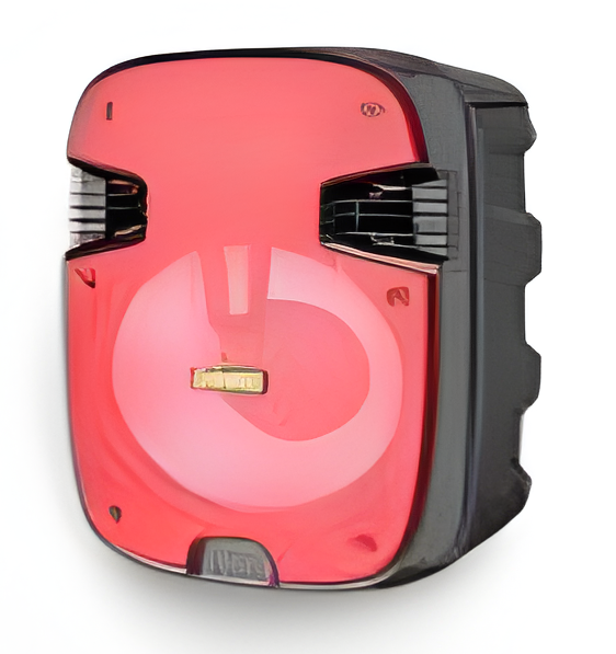 Bocina Reproductor con Micrófono – Diseño Compacto y Luces LED – Econodepot