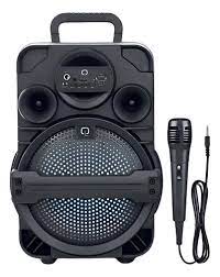 Bocina Reproductor con Micrófono – Sonido Potente y Diseño Portátil ...